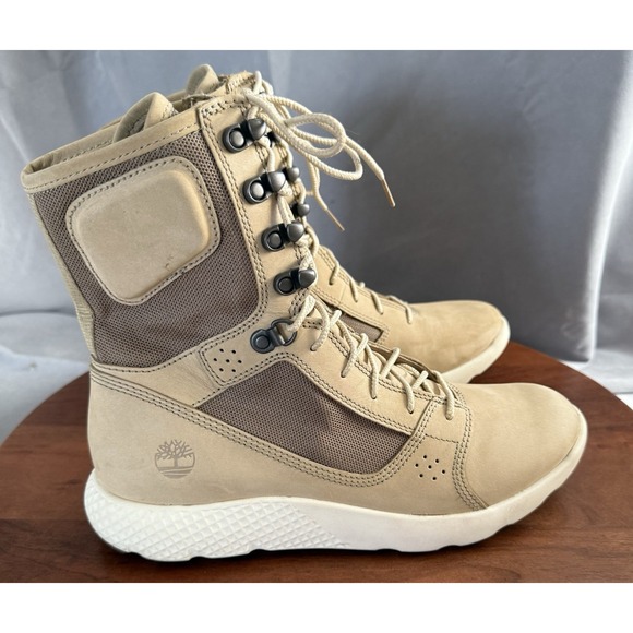Timberland | Shoes | Timberland Flyroam Tactical Leather Boots Tan ...